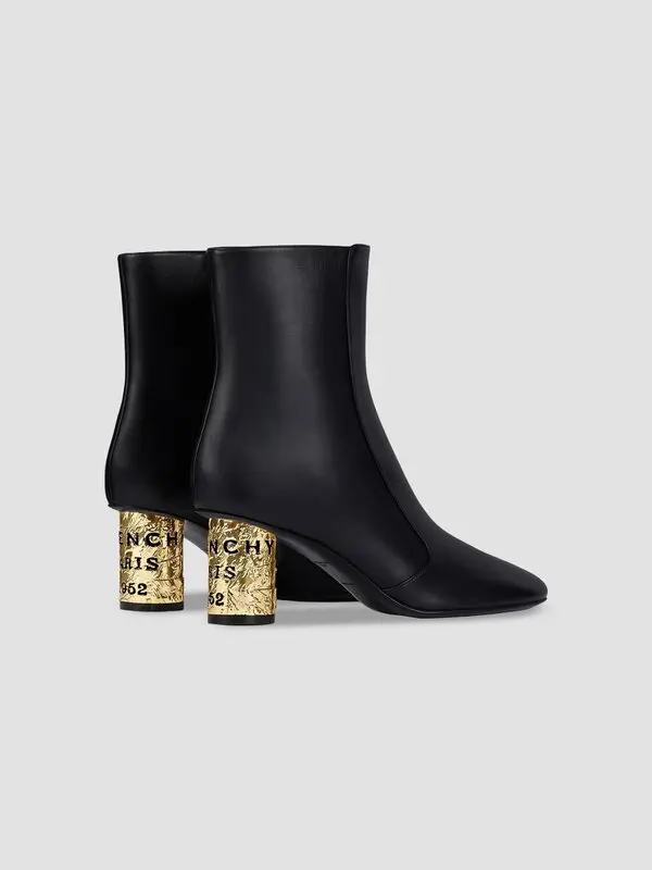 Givenchy Tape Ankle Boots In Leather
