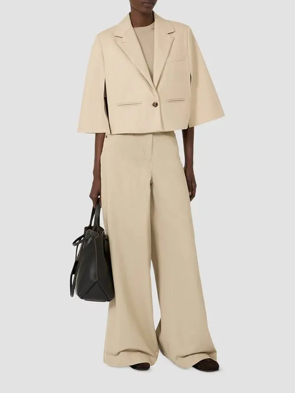 Max Mara Water Repellent Gabardine Cape