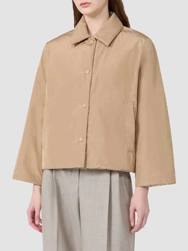 Max Mara Reversible Water Repellent Taffeta Padded Jacket