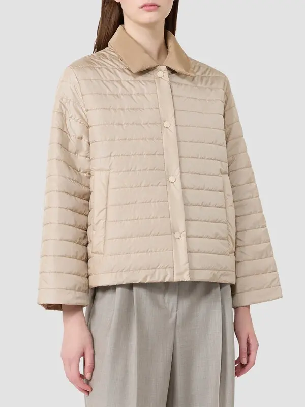 Max Mara Reversible Water Repellent Taffeta Padded Jacket