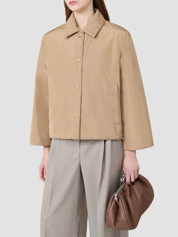 Max Mara Reversible Water Repellent Taffeta Padded Jacket