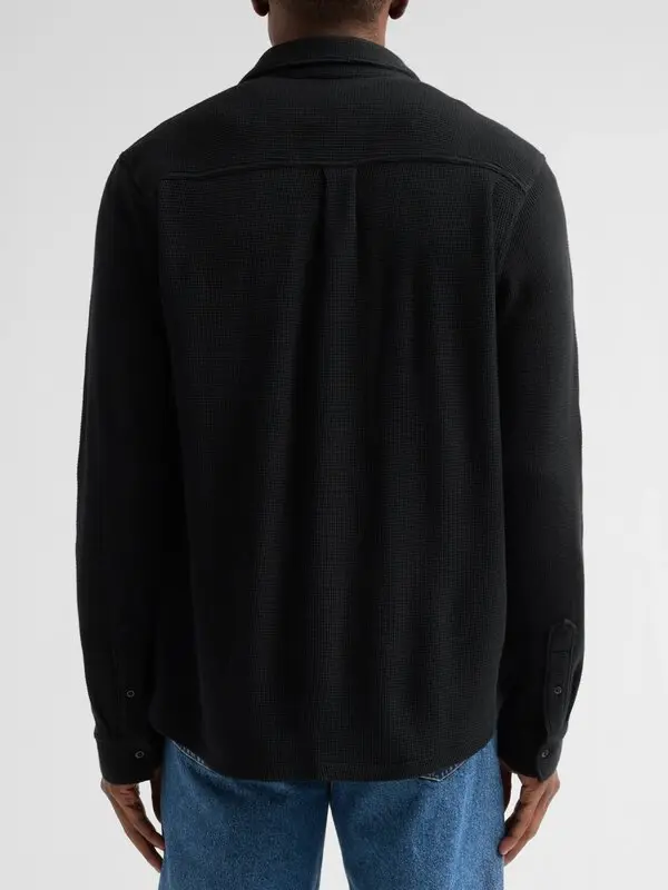 Paige Hollander Waffle-knit Cotton Shirt