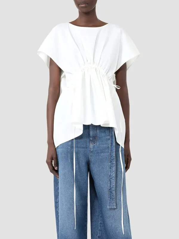 Max Mara Cotton Poplin Blouse