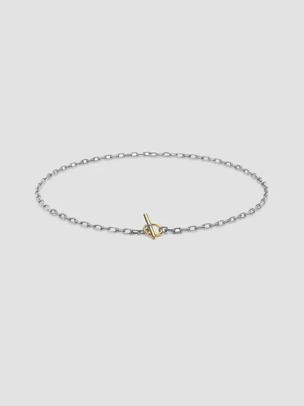 David Yurman Madison Toggle Chain Necklace In Sterling
