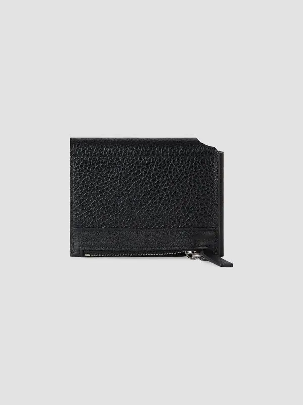 Givenchy Fold Wallet In Grained Leather