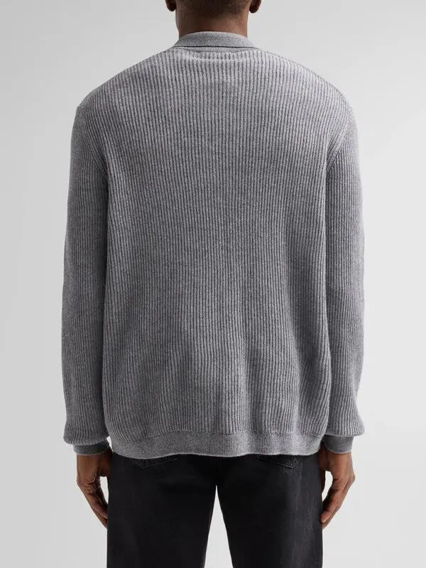 Paige Matsuda Extrafine Merino Wool-blend Ribbed Sweater