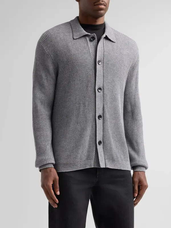 Paige Matsuda Extrafine Merino Wool-blend Ribbed Sweater