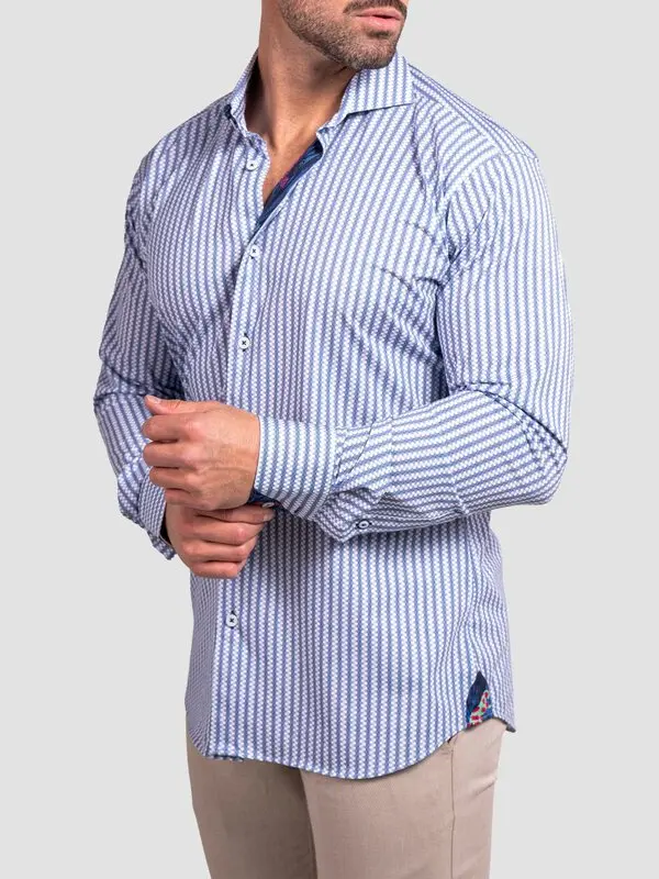 MACEOO Eins Ascension Stripe Shirt