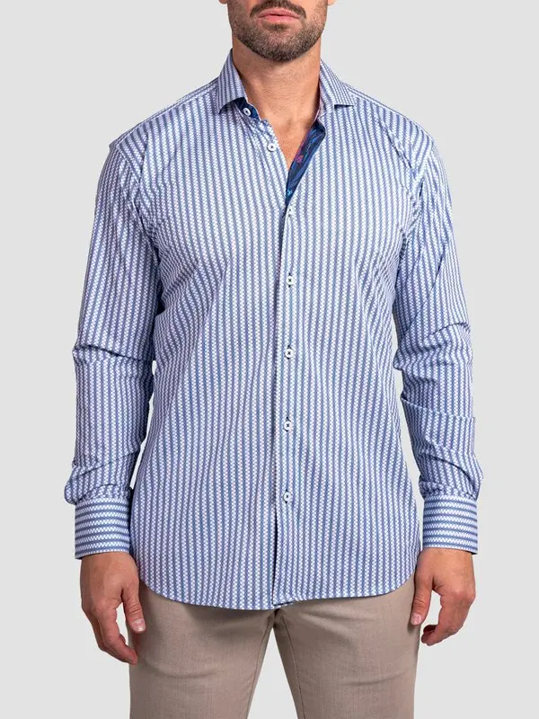 MACEOO Eins Ascension Stripe Shirt