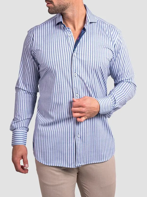 MACEOO Eins Ascension Stripe Shirt