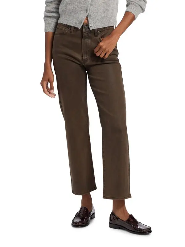 Paige Stevie High-rise Ankle Jeans