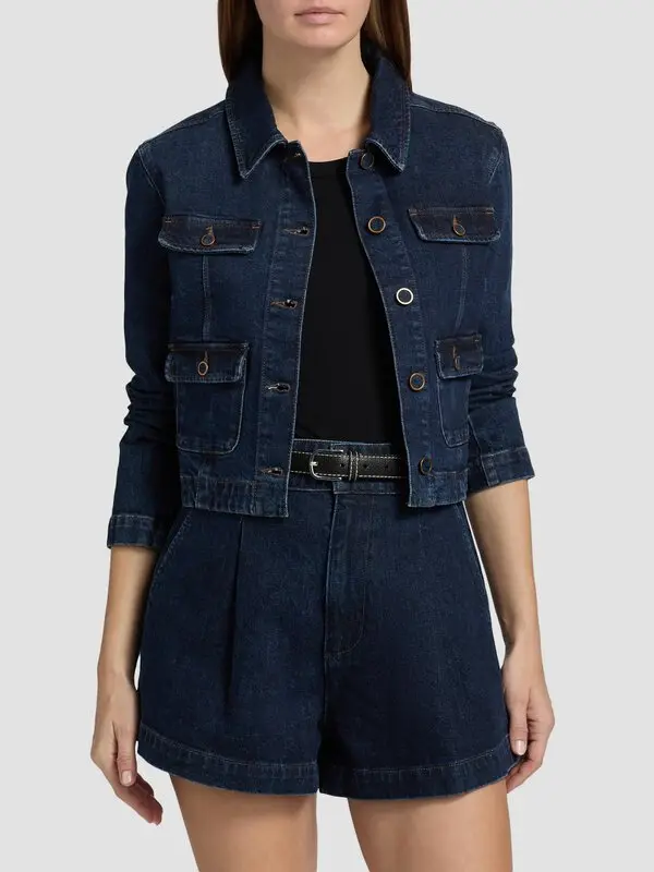 Paige Lydia Utility Denim Jacket