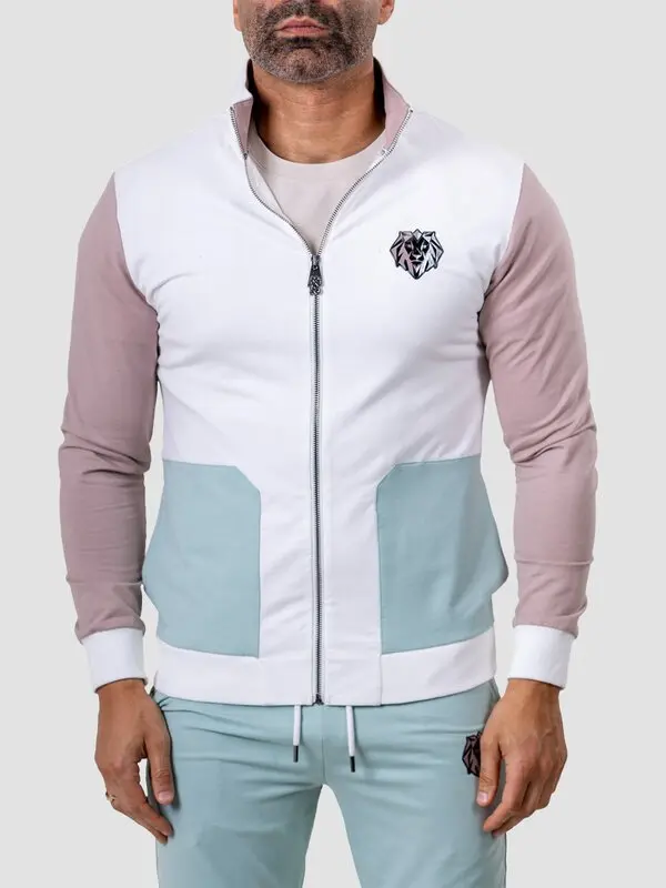 MACEOO Refined Zipper Sweatshirt