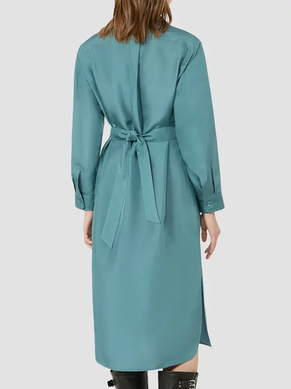 Max Mara Silk Shirt Dress