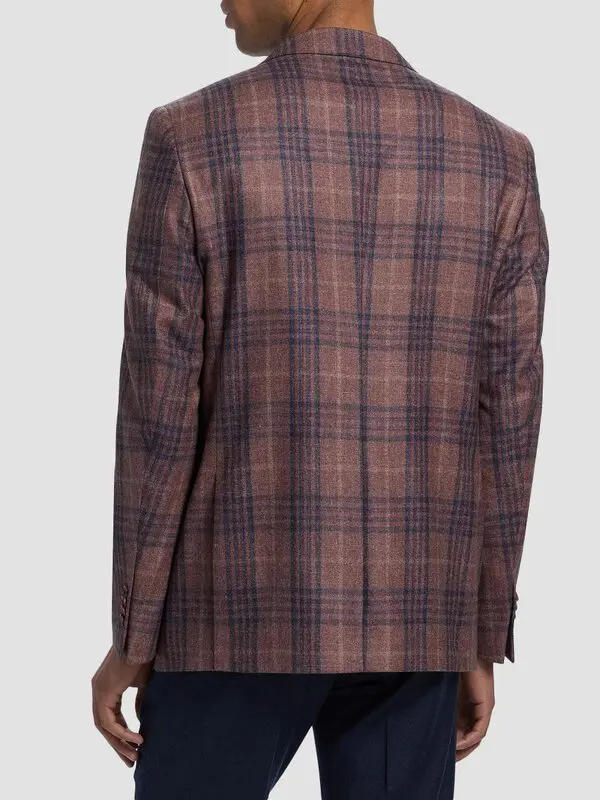 SAKS FIFTH AVENUE Plaid Wool-blend Sport Coat