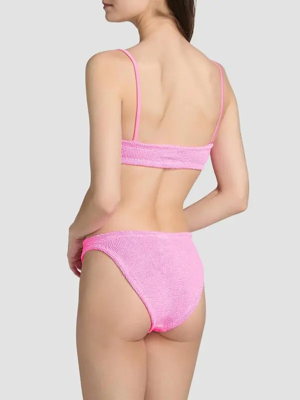 Hunza G Alicia Textured Knit Bikini