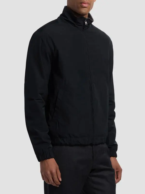 SAKS FIFTH AVENUE Reversible Cotton-blend Bomber Jacket
