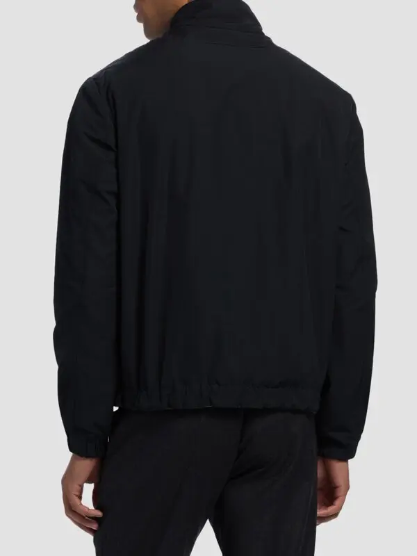 SAKS FIFTH AVENUE Reversible Cotton-blend Bomber Jacket