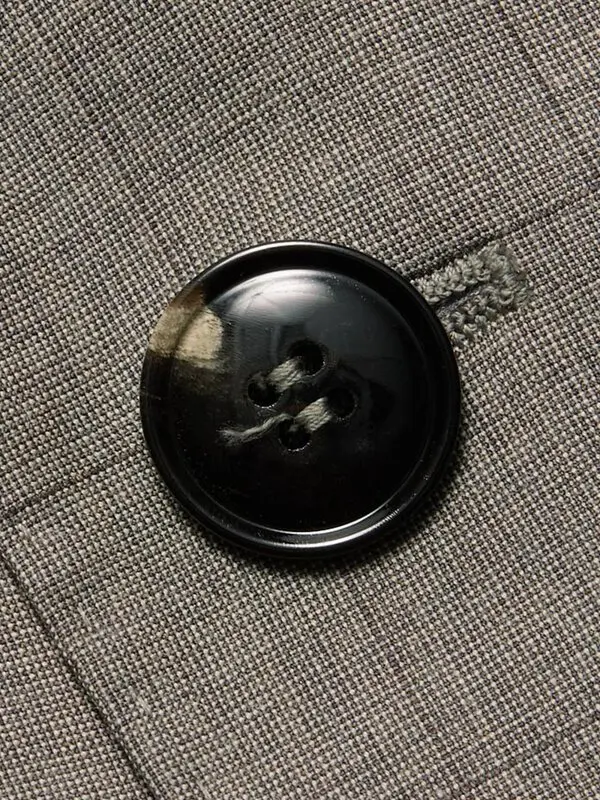 Giorgio Armani Windowpane Plaid Wool Suit