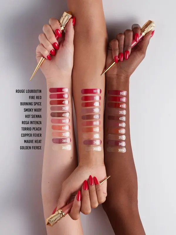 CHRISTIAN LOUBOUTIN Rouge Stiletto Vinyl Gloss - Burning Spice