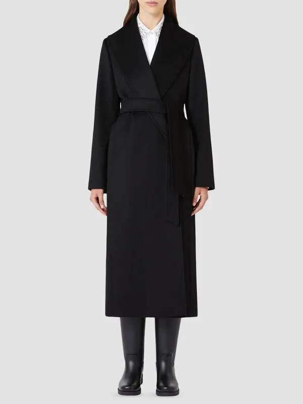 Max Mara Pure Virgin Wool Broadcloth Coat