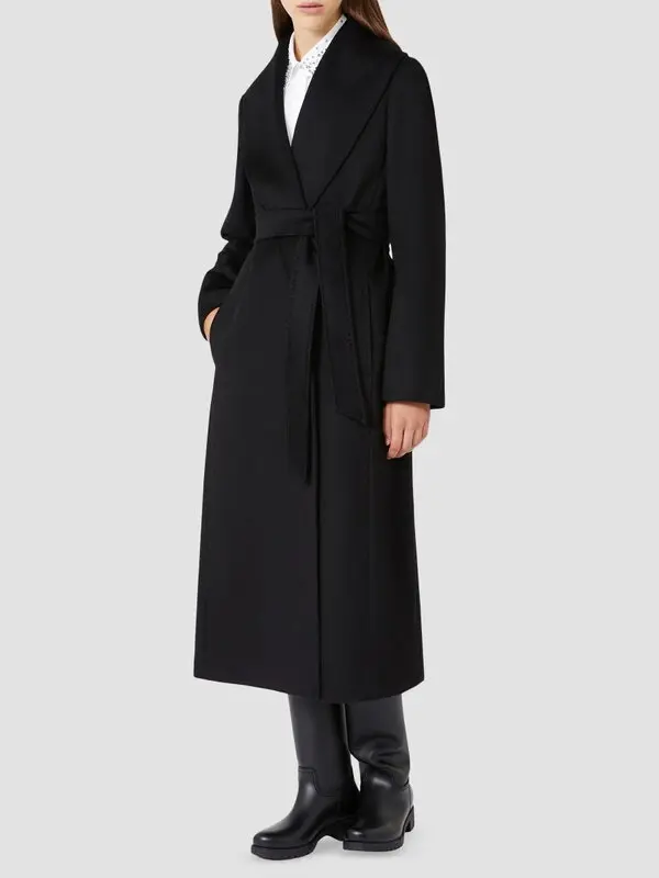 Max Mara Pure Virgin Wool Broadcloth Coat