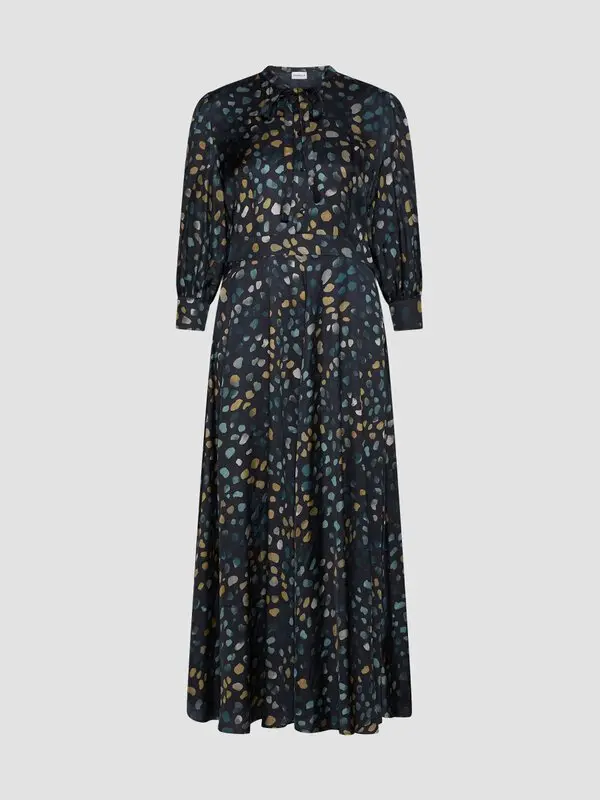 Marella Shirt Dress With Ribbon Ties
