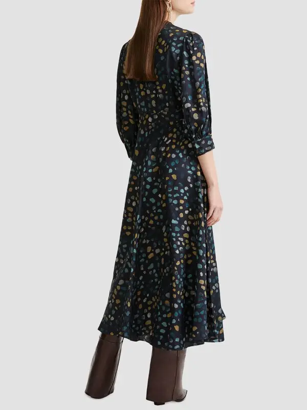Marella Shirt Dress With Ribbon Ties