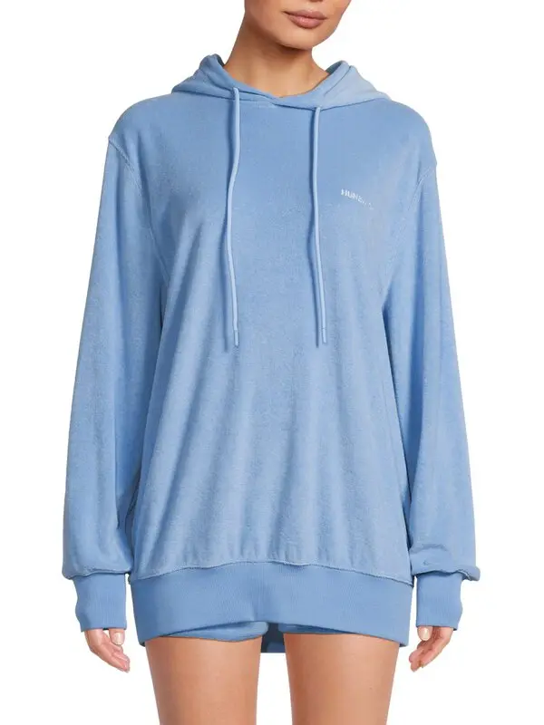 Hunza G Resort Terry Cloth Hoodie