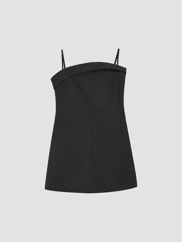 Helmut Lang Sleeveless Blazer Top - Black
