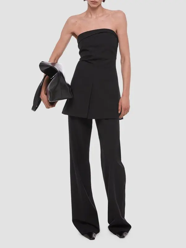 Helmut Lang Sleeveless Blazer Top