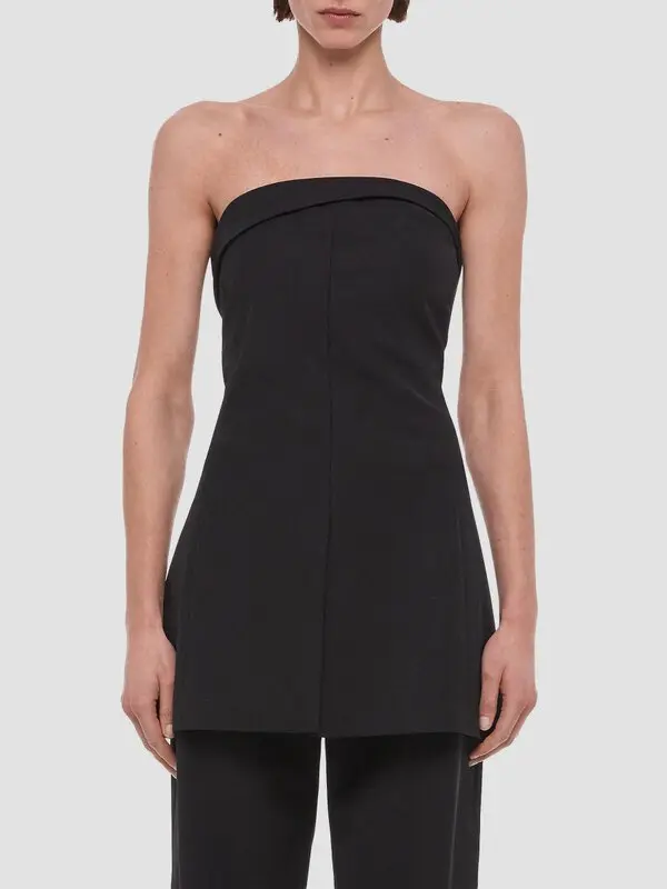 Helmut Lang Sleeveless Blazer Top