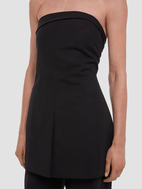 Helmut Lang Sleeveless Blazer Top