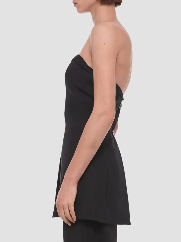 Helmut Lang Sleeveless Blazer Top
