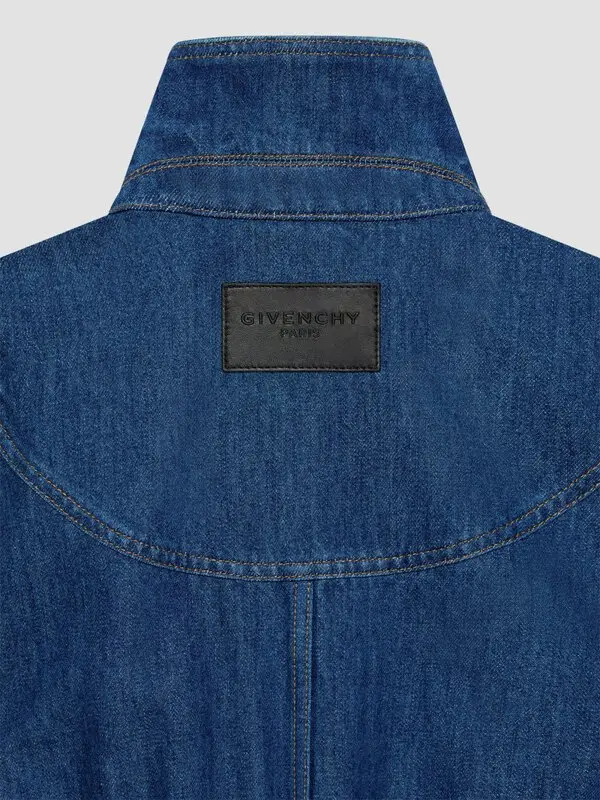 Givenchy Blouson Jacket In Denim