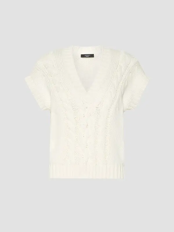 Max Mara Cotton Yarn Gilet