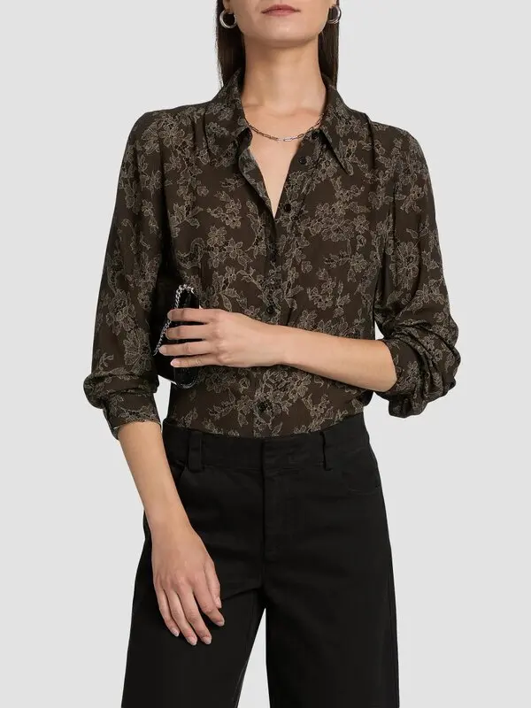 Paige Desano Floral Shirt