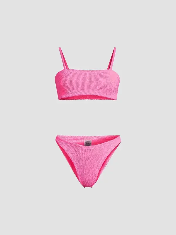 Hunza G Gigi Knitted Bikini - Bubblegum
