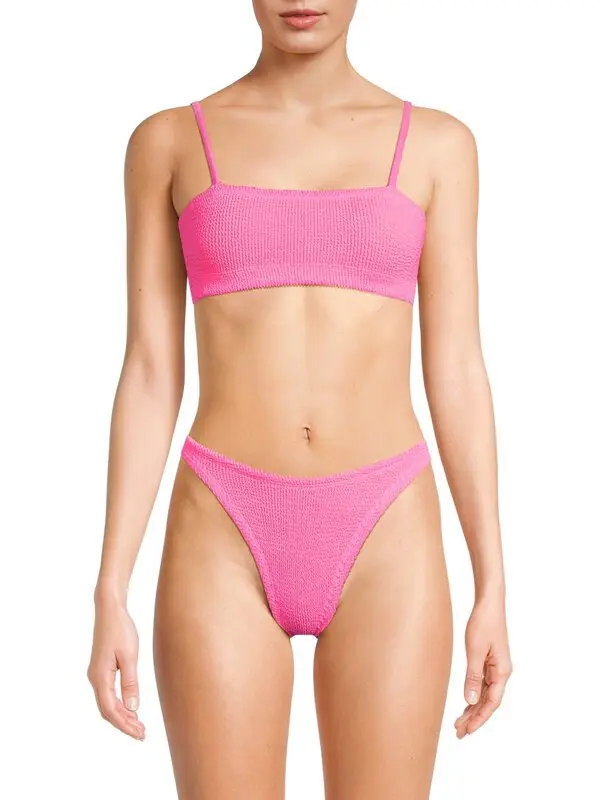 Hunza G Gigi Knitted Bikini - Bubblegum