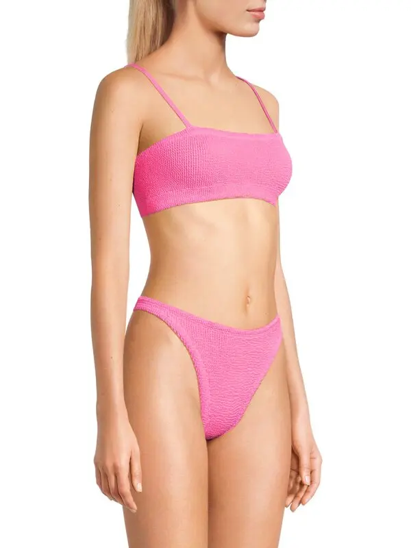 Hunza G Gigi Knitted Bikini - Bubblegum