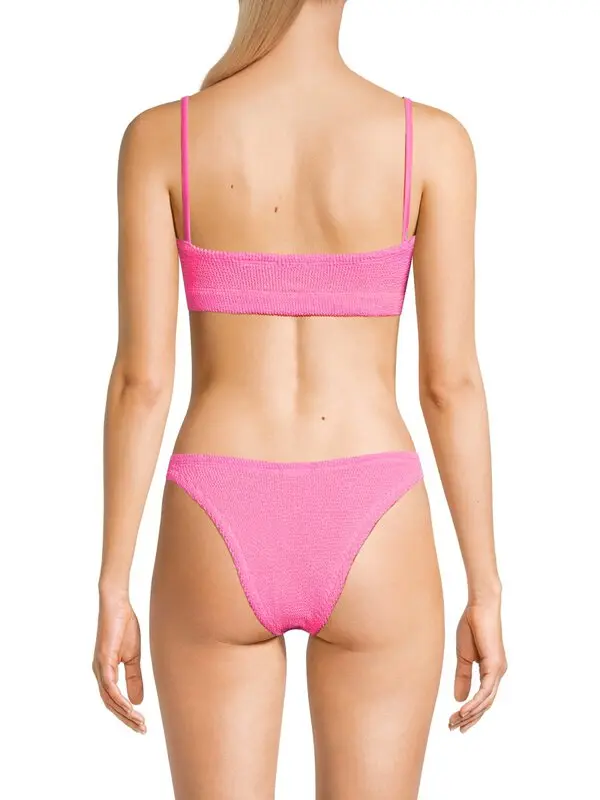 Hunza G Gigi Knitted Bikini - Bubblegum