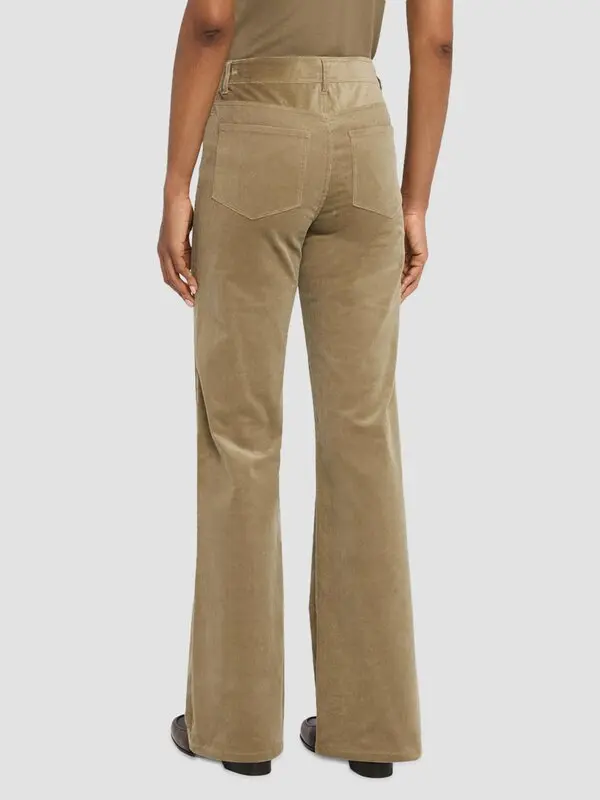 Paige Leenah Wide-leg Corduroy Pants