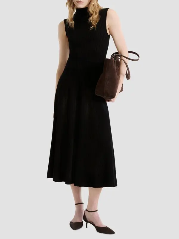 Marella Sleeveless Ribbed Knit Dress