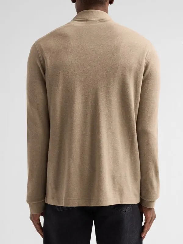 Paige Ballard Cotton Long-sleeve Polo Shirt