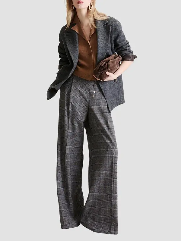 Marella Boxy Cashmere And Wool Shirt Jacket