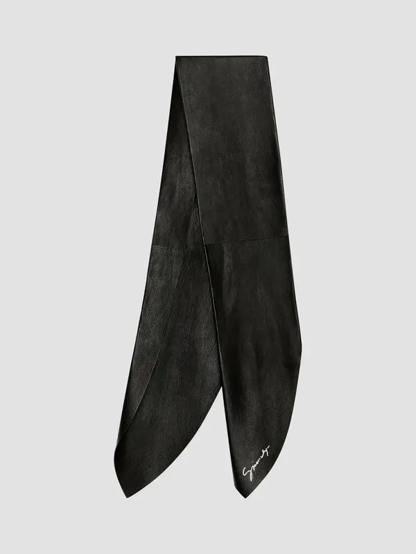 Givenchy Scarf In Leather - Black
