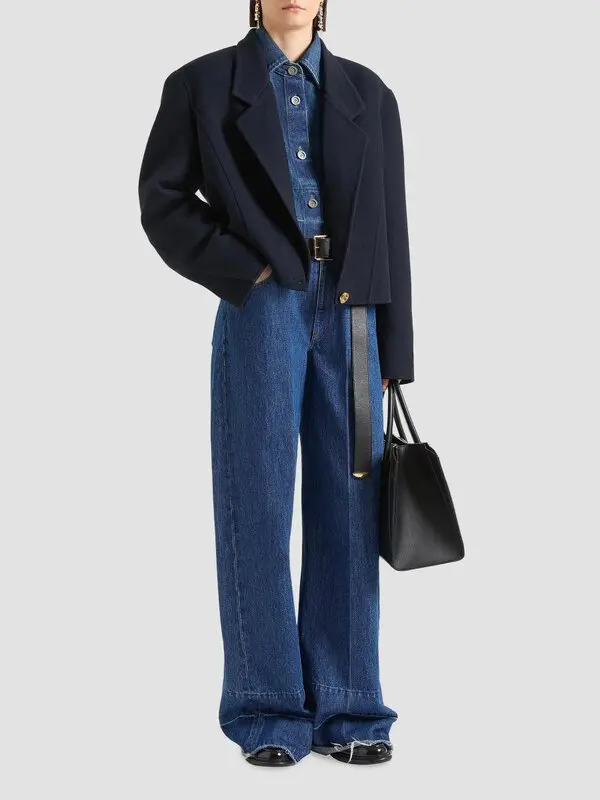 Givenchy Medium Wide Leg Jeans