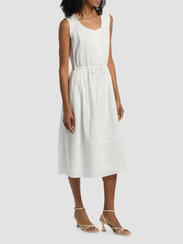 REFORMATION Lonnie Sleeveless Midi-dress