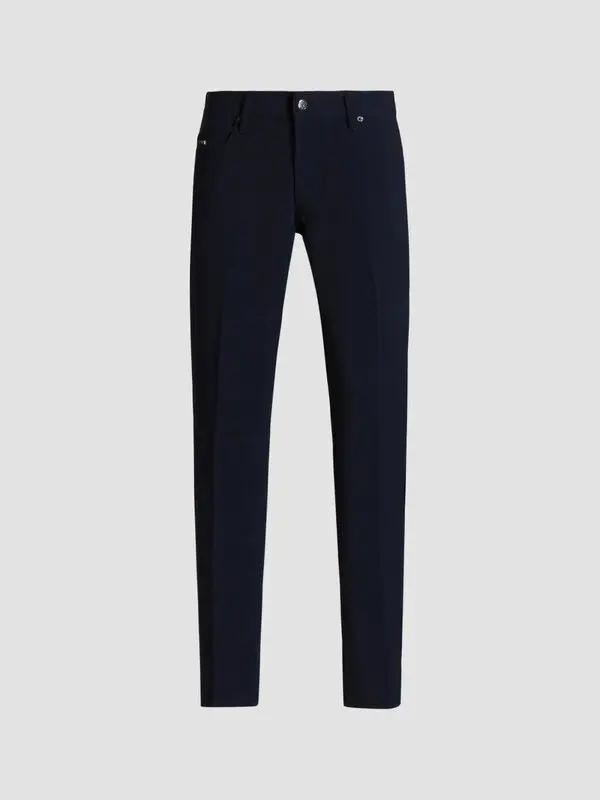 Emporio Armani Techno Corduroy Pants - Navy
