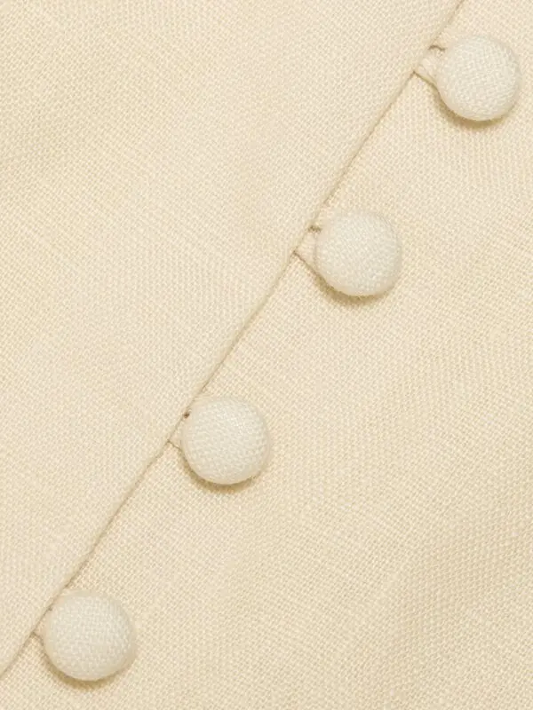 REFORMATION Addison Linen Vest Top